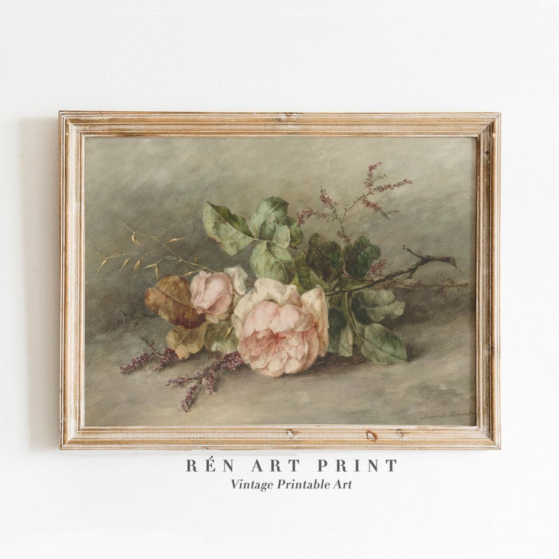Loose Floral Painting - Etsy UK