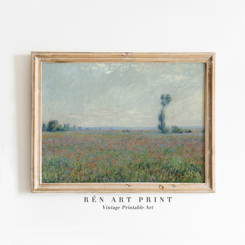 Poppy Painting - Etsy