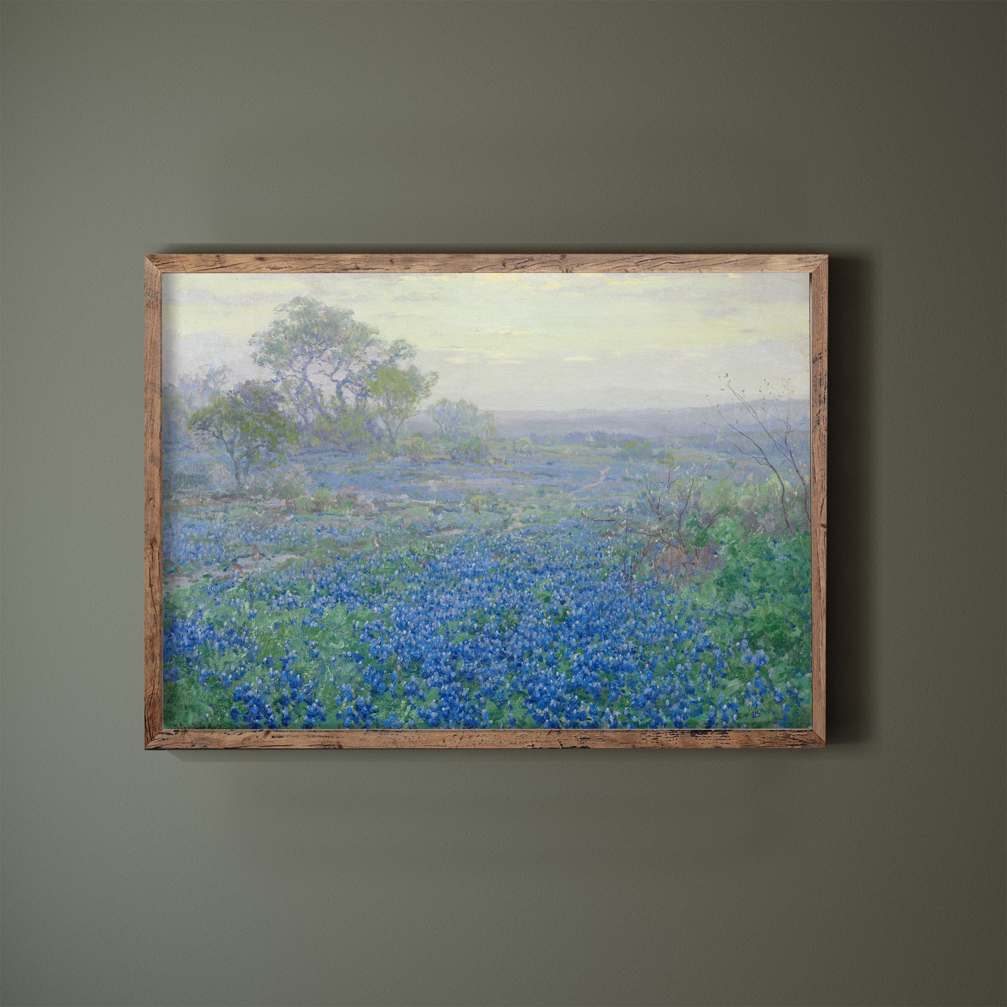 Vintage Spring Print Landscape Painting Printable Wall Art - Etsy