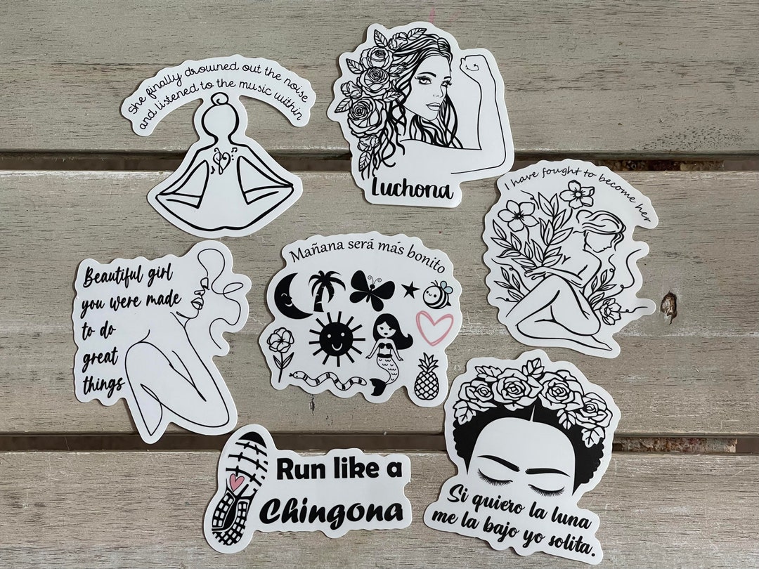 Girl Power Stickers, Girl Empowerment Stickers, Feminist Stickers, Self ...