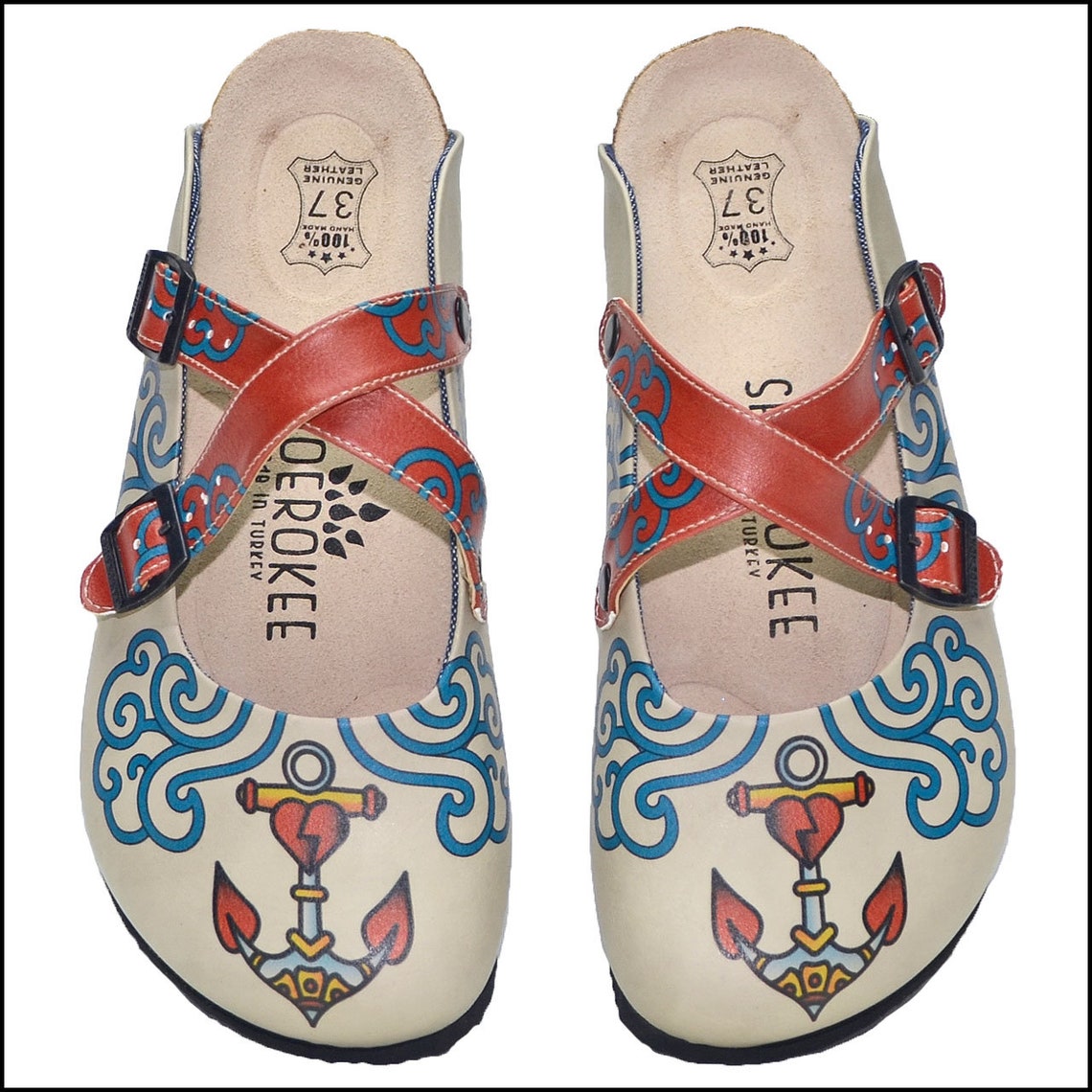 Traveler Clogs Summer Clogs TATTOO Themed Professional - Etsy