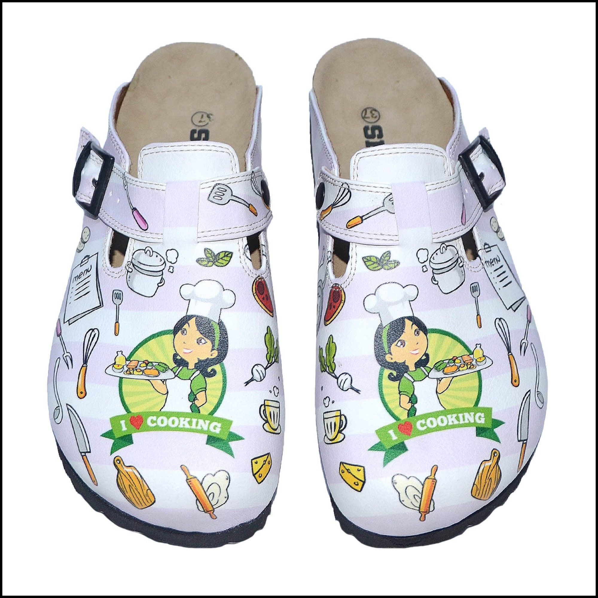 Chef Slippers Chef Clogs Chef Mom - Etsy