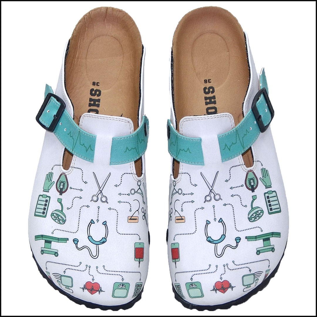 SURGEON CARDIOLOGY Comfortable Men's Clogs, Surgeon Shoes, Cardiologist ...