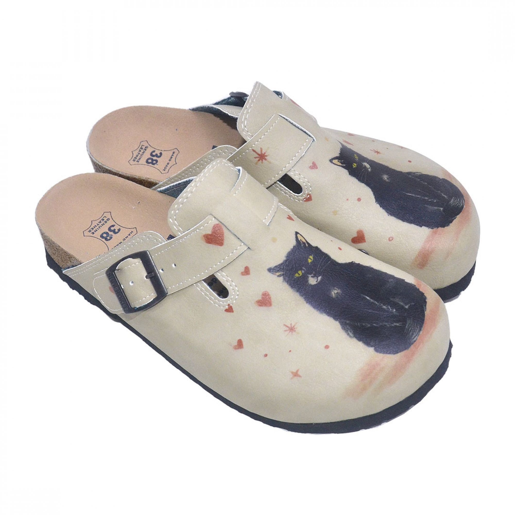 BLACK CAT Themed Comfortable Women's Clogs CAT Lovers - Etsy