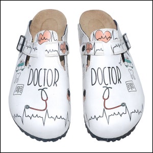 Doctor Clogs, Doctor Shoes, , Comfortable DOCTOR Themed Professional ...