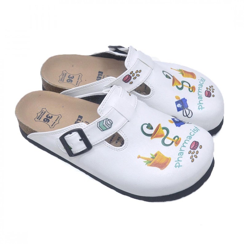 Pharmacy Shoes Pharmacist Shoes Apothecary Clogs Pharmacy - Etsy