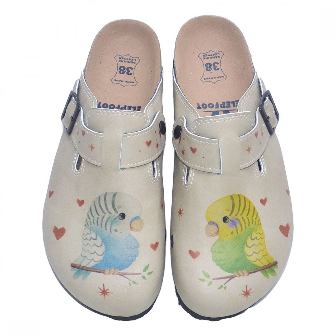 Canary Bird Themed Comfortable Women's Clogs, Nurse, Doctor, Dentist ...