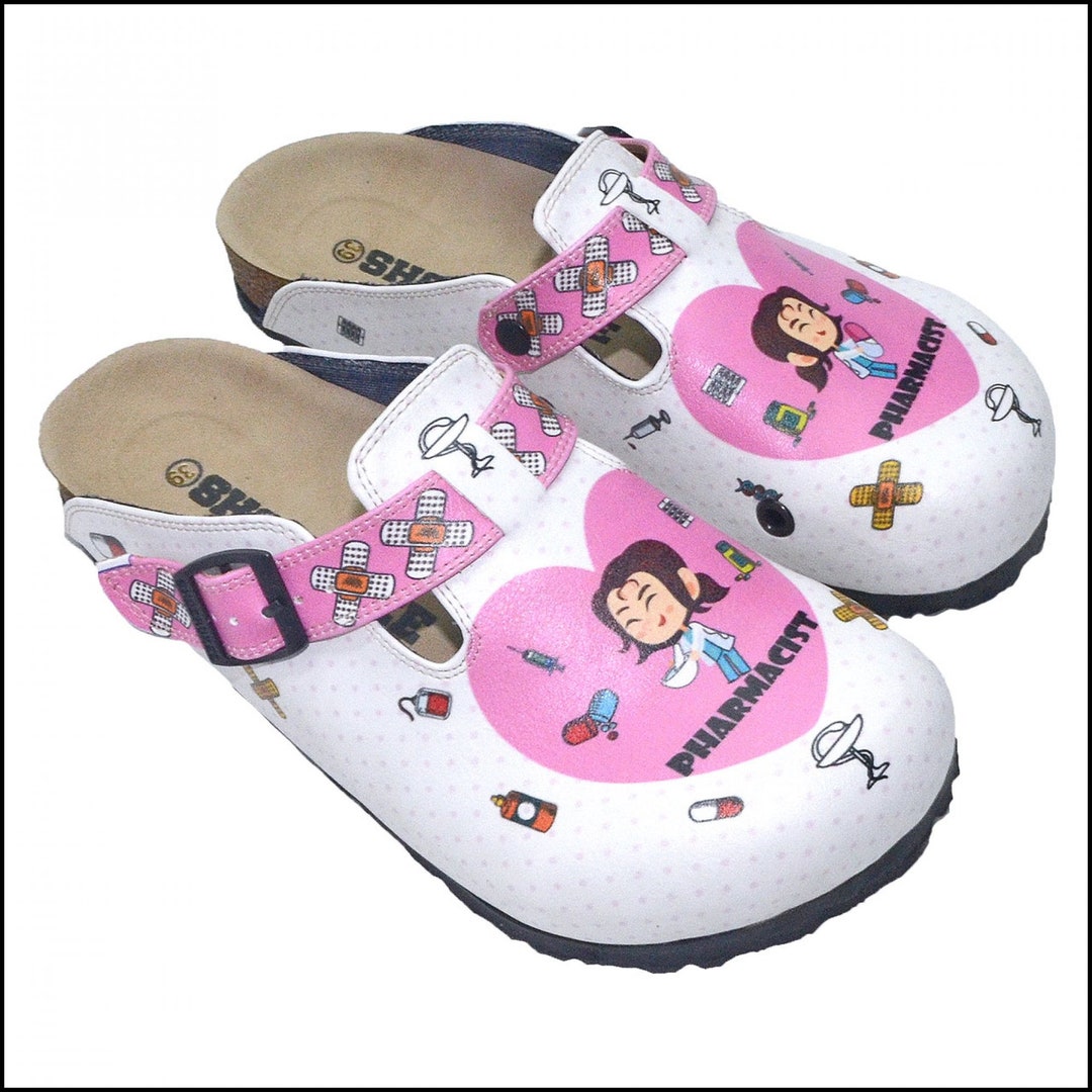 Comfortable Women's Clogs Designed for Pharmacists With Pharmacist ...