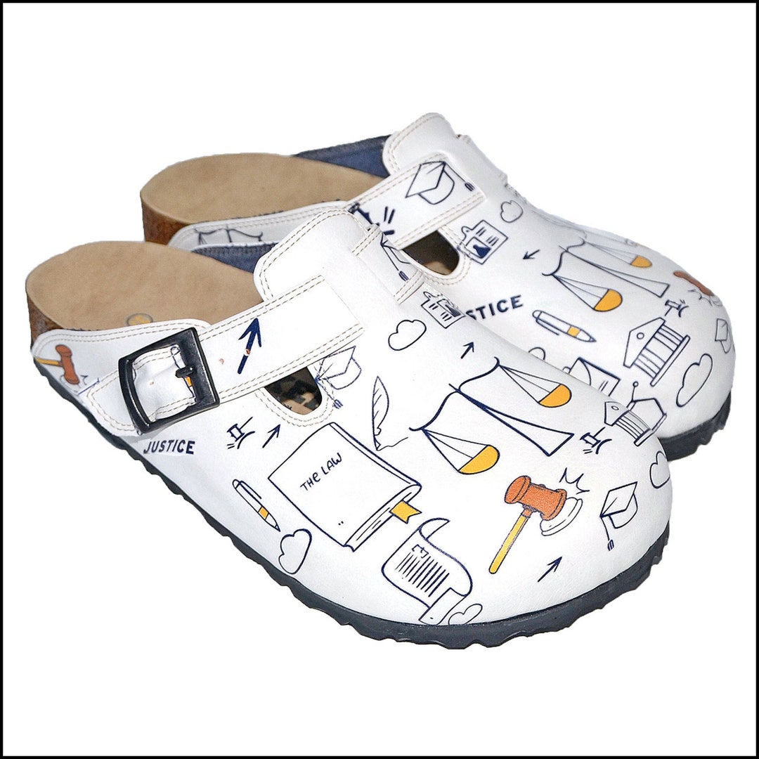 Lawyer Clogs, Judge Clogs, Law School Graduation, Lawyer Gift, Gift for ...