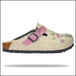 Always Be Happy! Themed Professional Women's Clogs, Comfortable ...