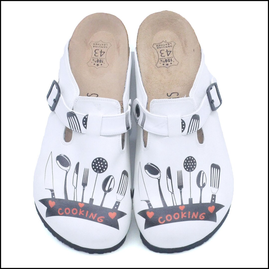 Chef Shoes, Kitchen Chef Clogs, Mother Chef, Mother Gifts - Etsy