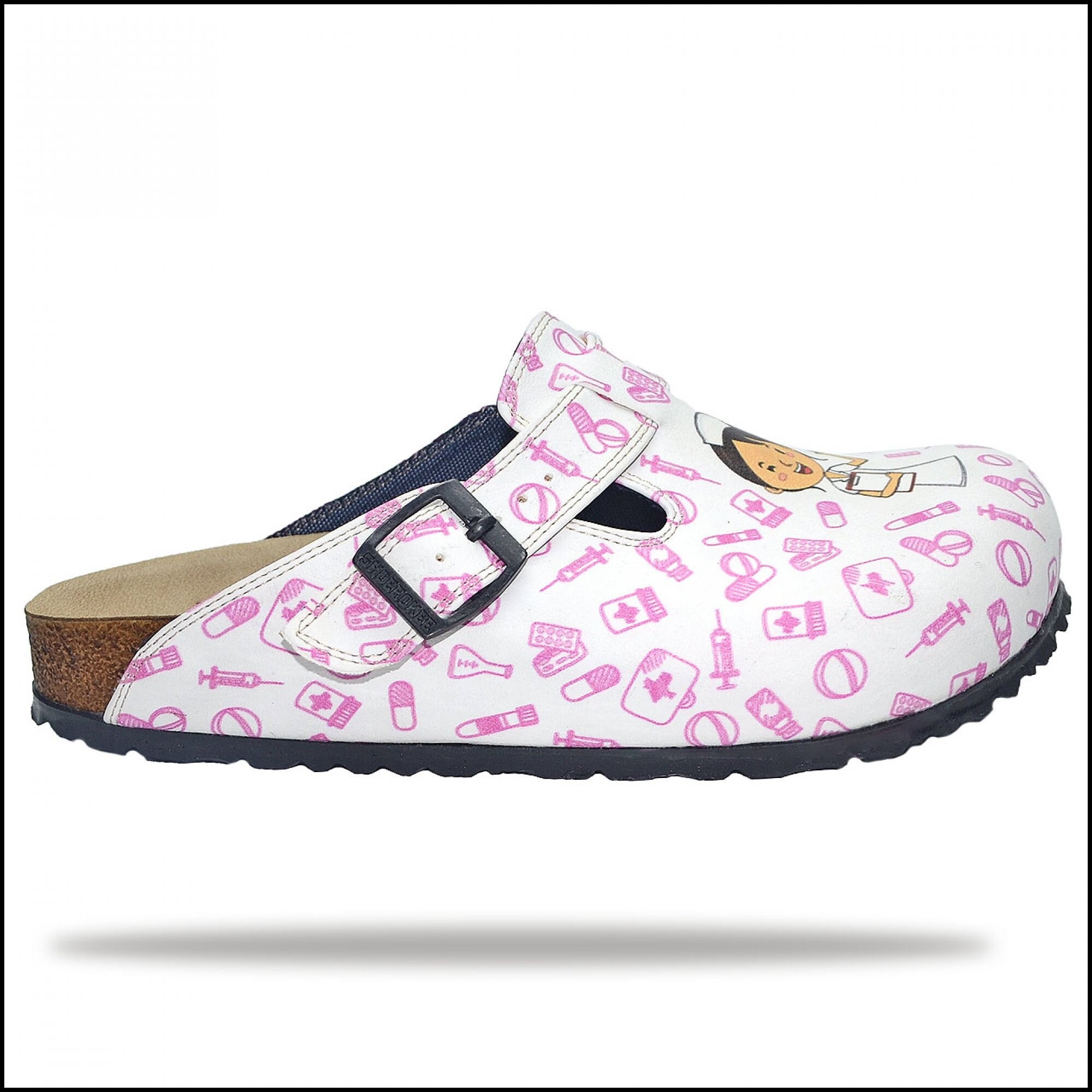 Nursing Clogs Nurses Shoes PINK NURSE Themed Professional - Etsy