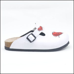 Cardiology Themed Comfortable Women's Clogs, Medical Shoes, Nurse ...