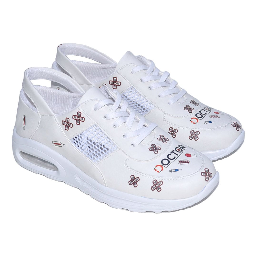 Doctor Shoes, Doctor Sneakers, Stethoscope Doctor Themed Women's ...