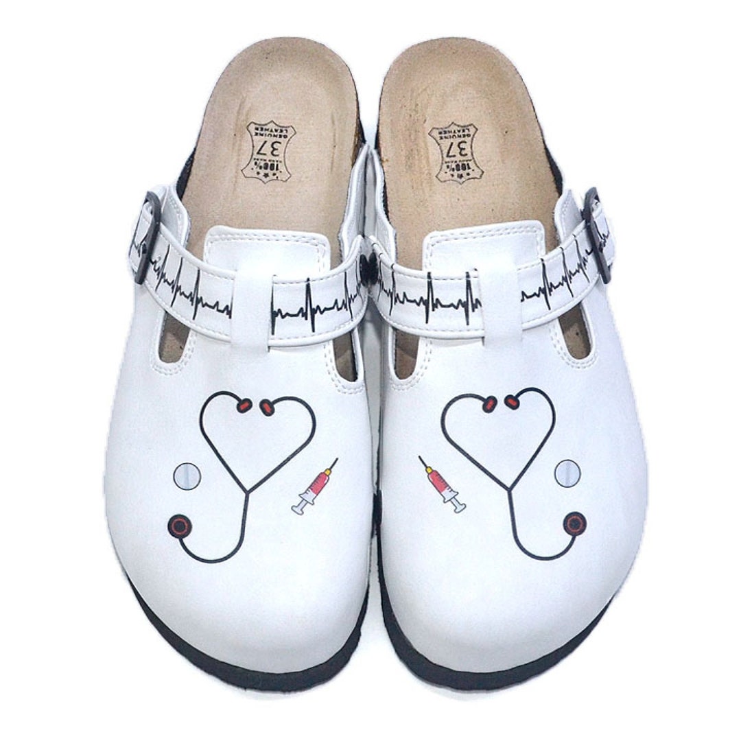 Heart Pattern Stethoscope, Syringe, Pulse, Pill Themed Comfortable ...