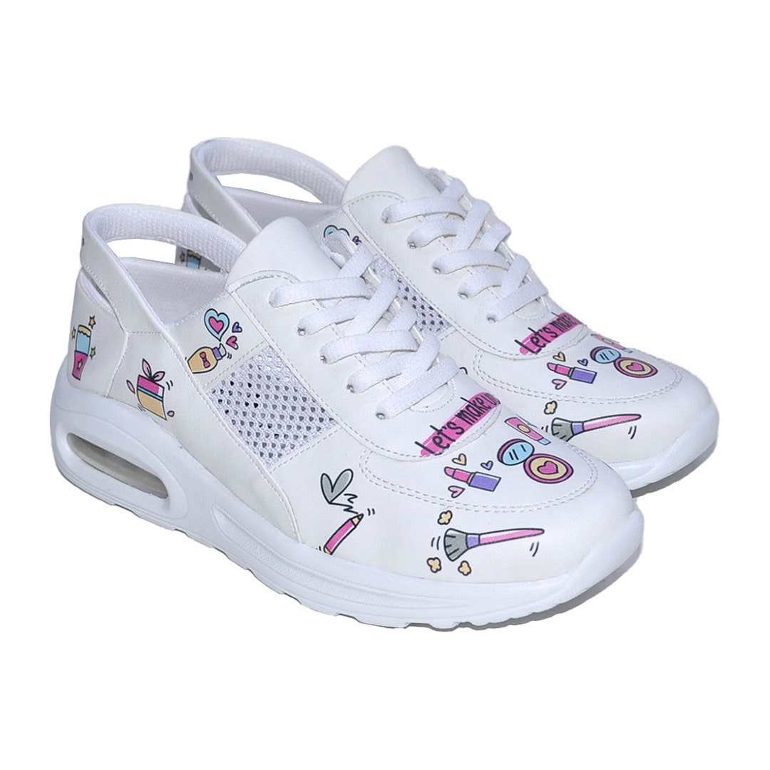 Let's Make Up! Themed Women's Sneakers, for Esthetician, Aesthetician ...
