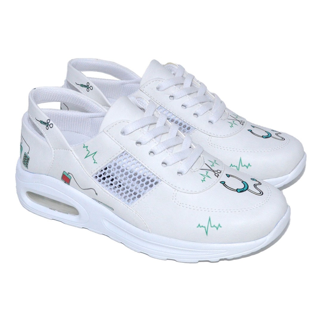 Doctor Shoes, Nurses Shoes, Nursing Sneakers, Handmade, Comfortable ...