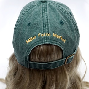 Embroidery Text Add-on | Add Custom Text to Any of Our Hat Designs ...
