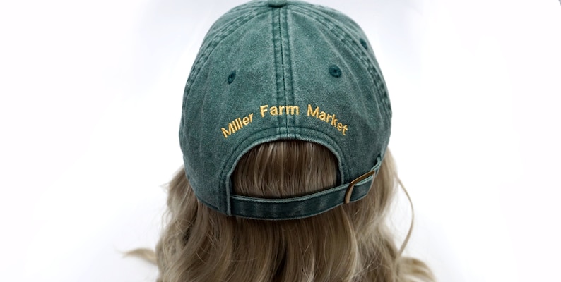 Embroidery Text Add-on | Add Custom Text to Any of Our Hat Designs ...