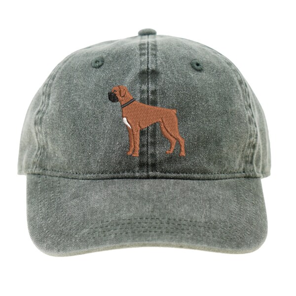 Boxer Dog Embroidery - Etsy