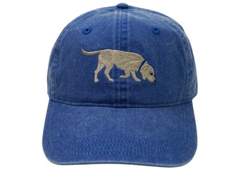 Chocolate Labrador Retriever Embroidered Hat, Baseball Cap, Dad Hat ...