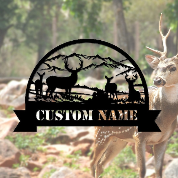 Outdoor Deer Signs - Etsy