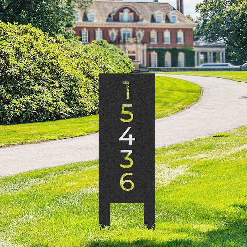 House Number Stake - Etsy