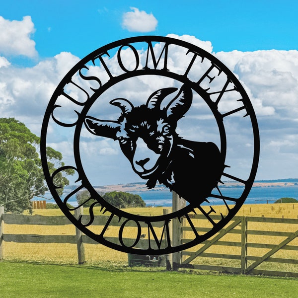 Goat Signs Outdoor - Etsy