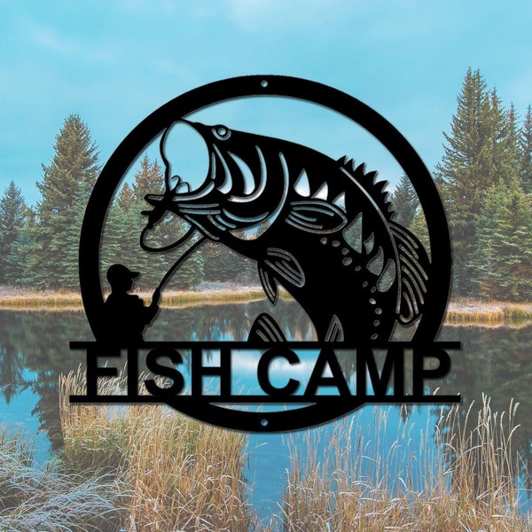 Fish Sign - Etsy