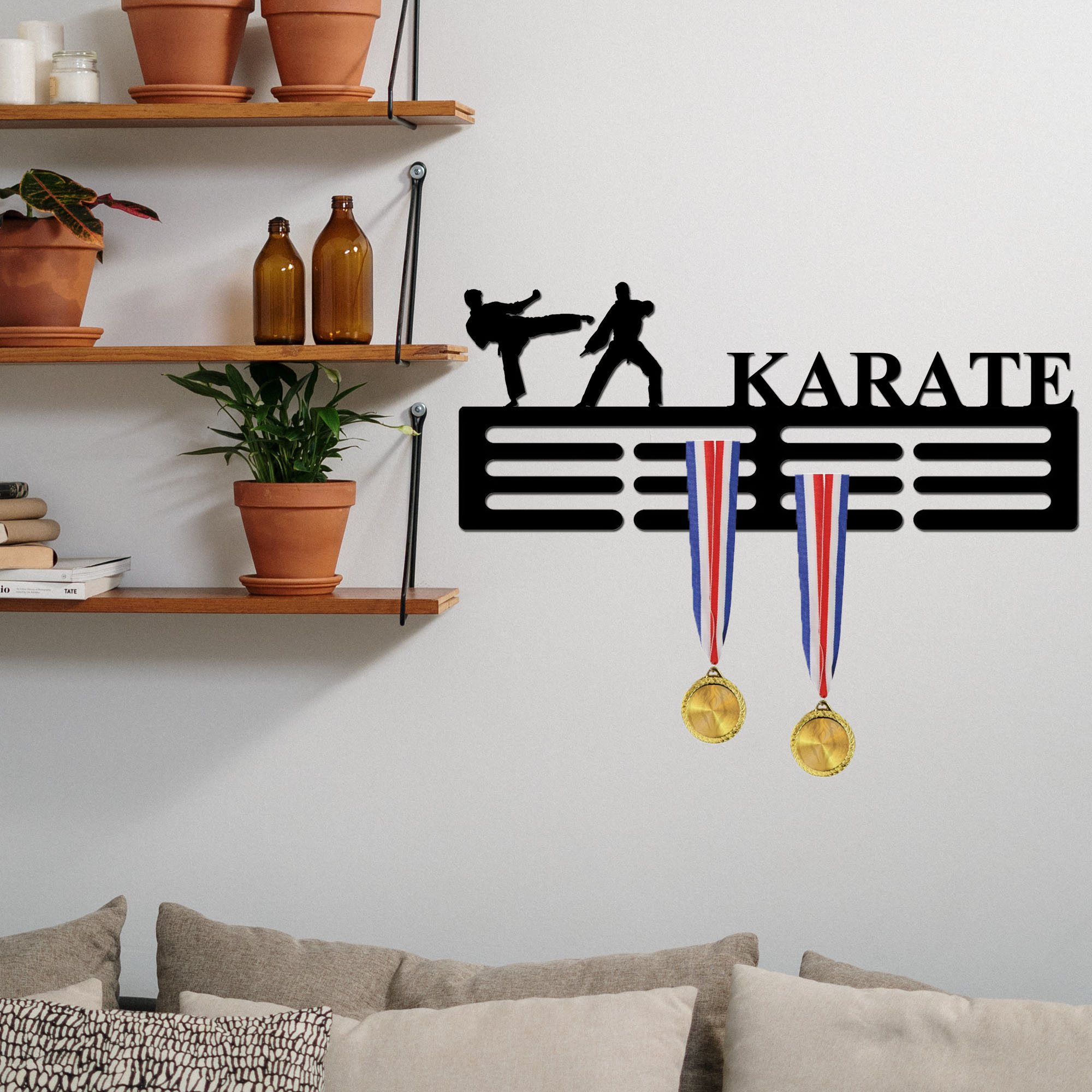 Custom Metal Karate Medal Holder Karate Medal Hanger Medal - Etsy Ireland