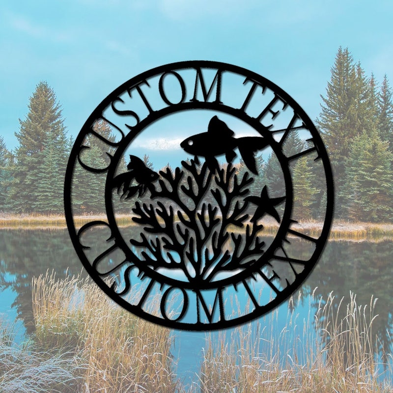 Custom Reef Metal Sign - Etsy UK