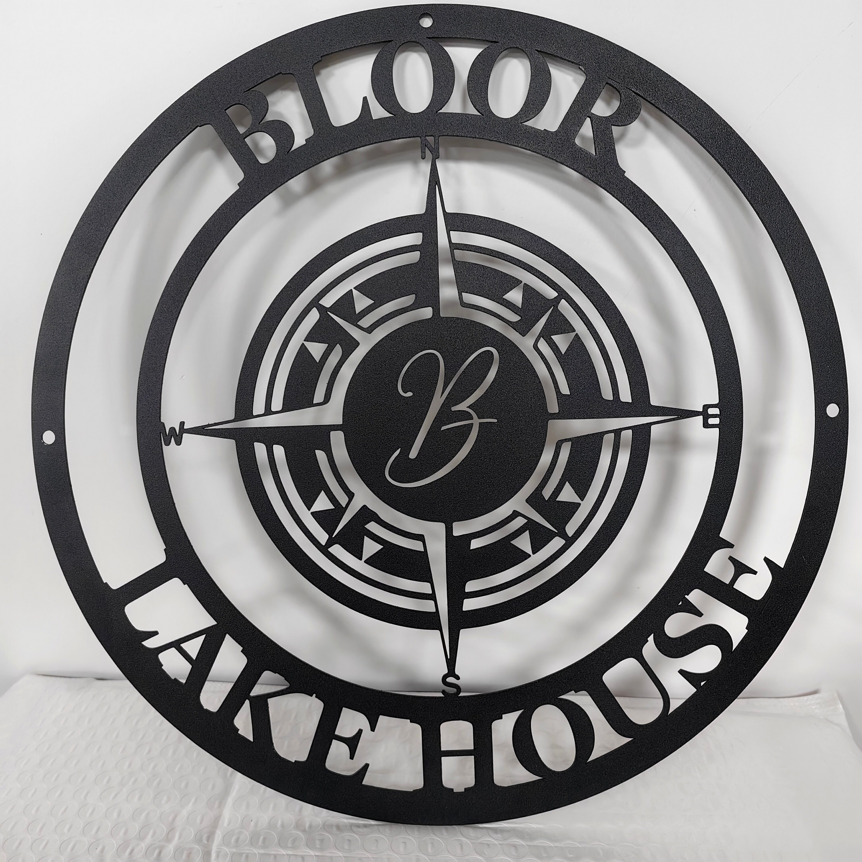 Personalized Compass Metal Sign Compass Metal Wall Art Metal - Etsy