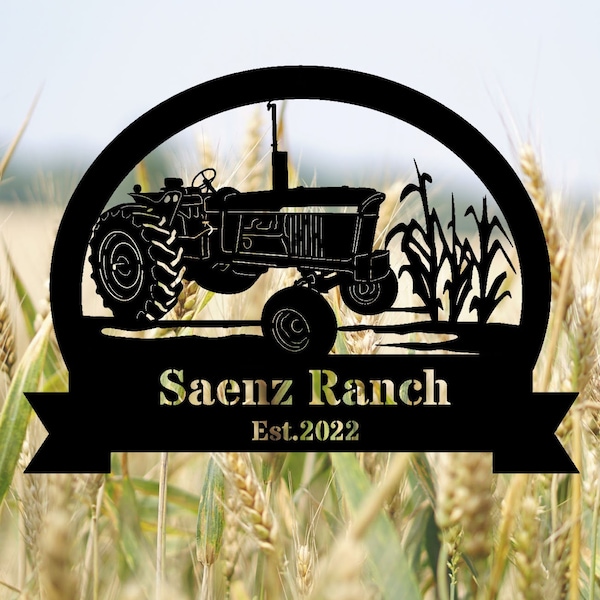 Metal Tractor - Etsy