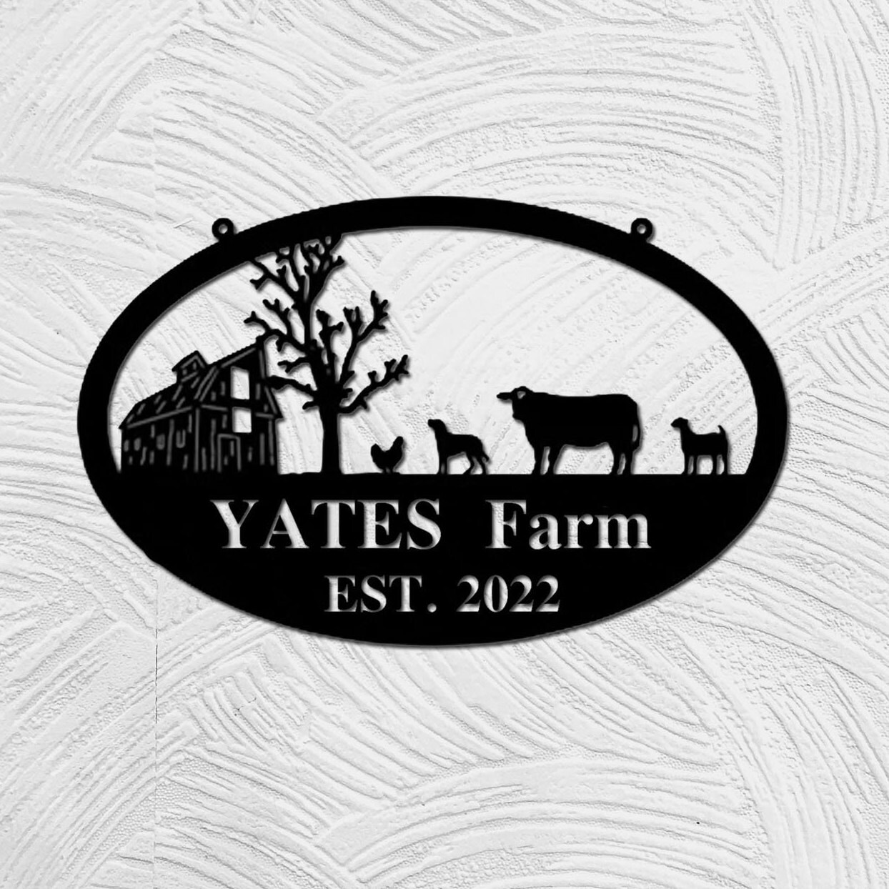 Custom Metal Farm Sign Metal Farm Sign Metal Ranch Sign Metal - Etsy