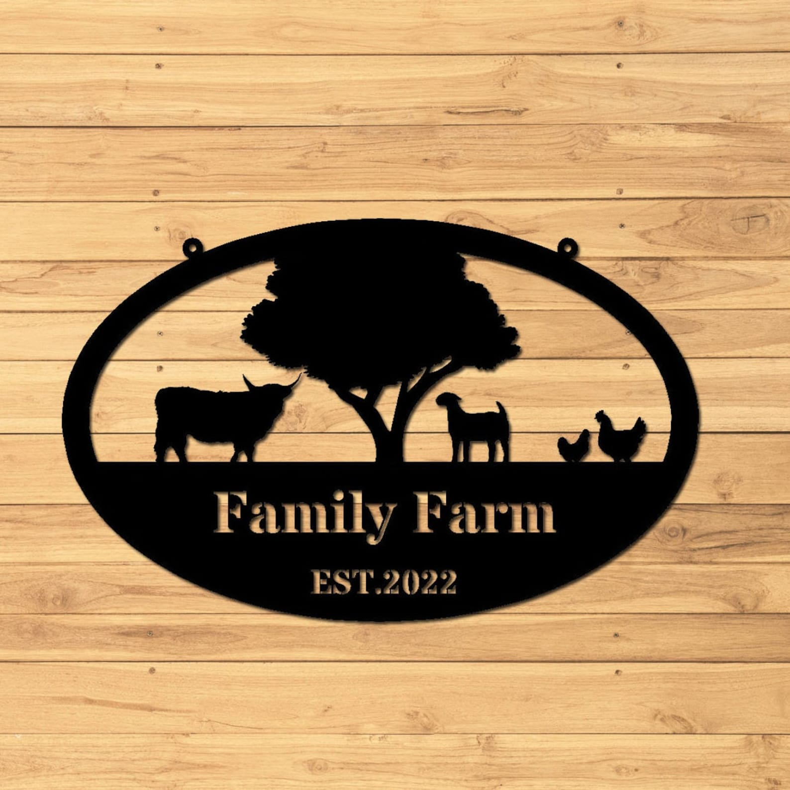 Custom Metal Farmhouse Decor Metal Farm Sign Outdoor Farmhouse - Etsy