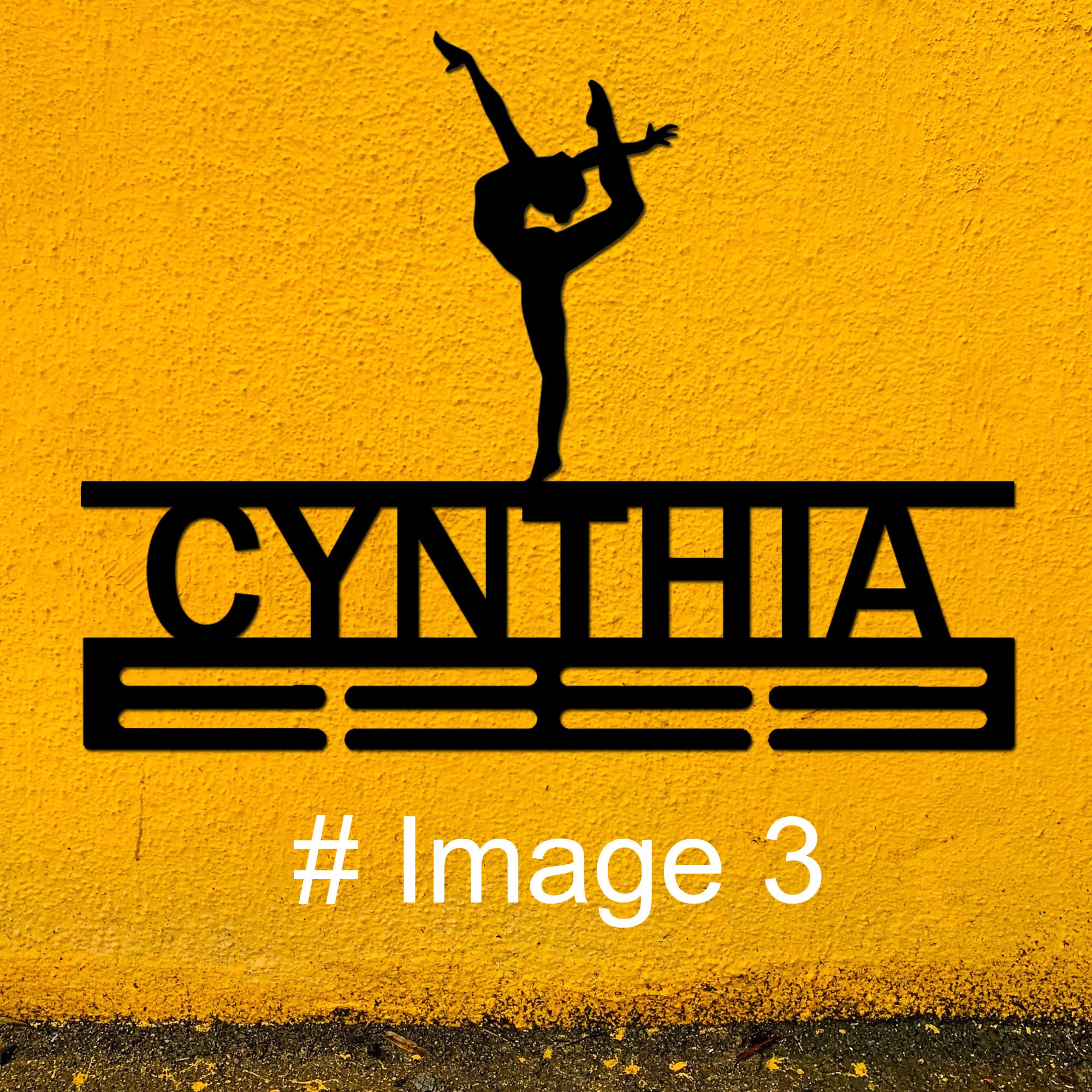 Custom Medal Hanger Gymnastics Medal Hanger Name Metal Sign Medal ...
