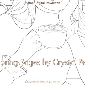 Pumpkin Spice Latte Printable Coloring Page Digital Download - Etsy