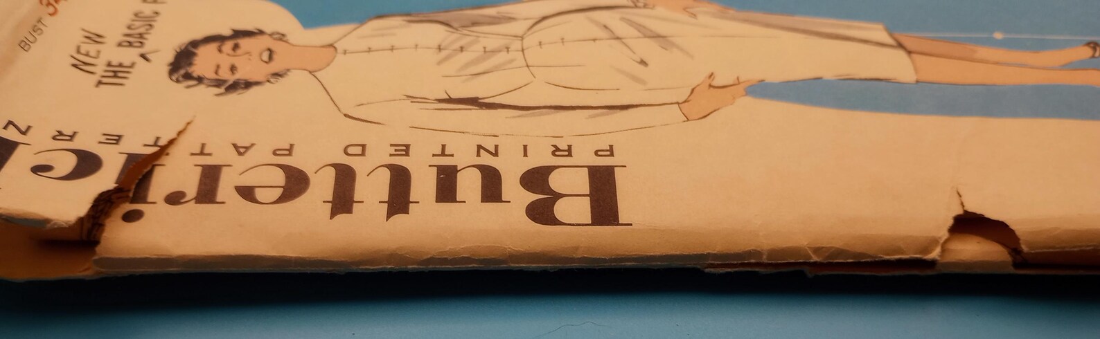 Vintage 1950s Basic Fitting Dress Pattern - Butterick 200 - Sloper or ...