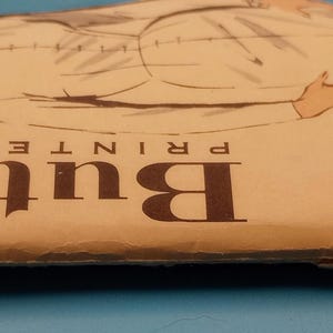 Vintage 1950s Basic Fitting Dress Pattern - Butterick 200 - Sloper or ...