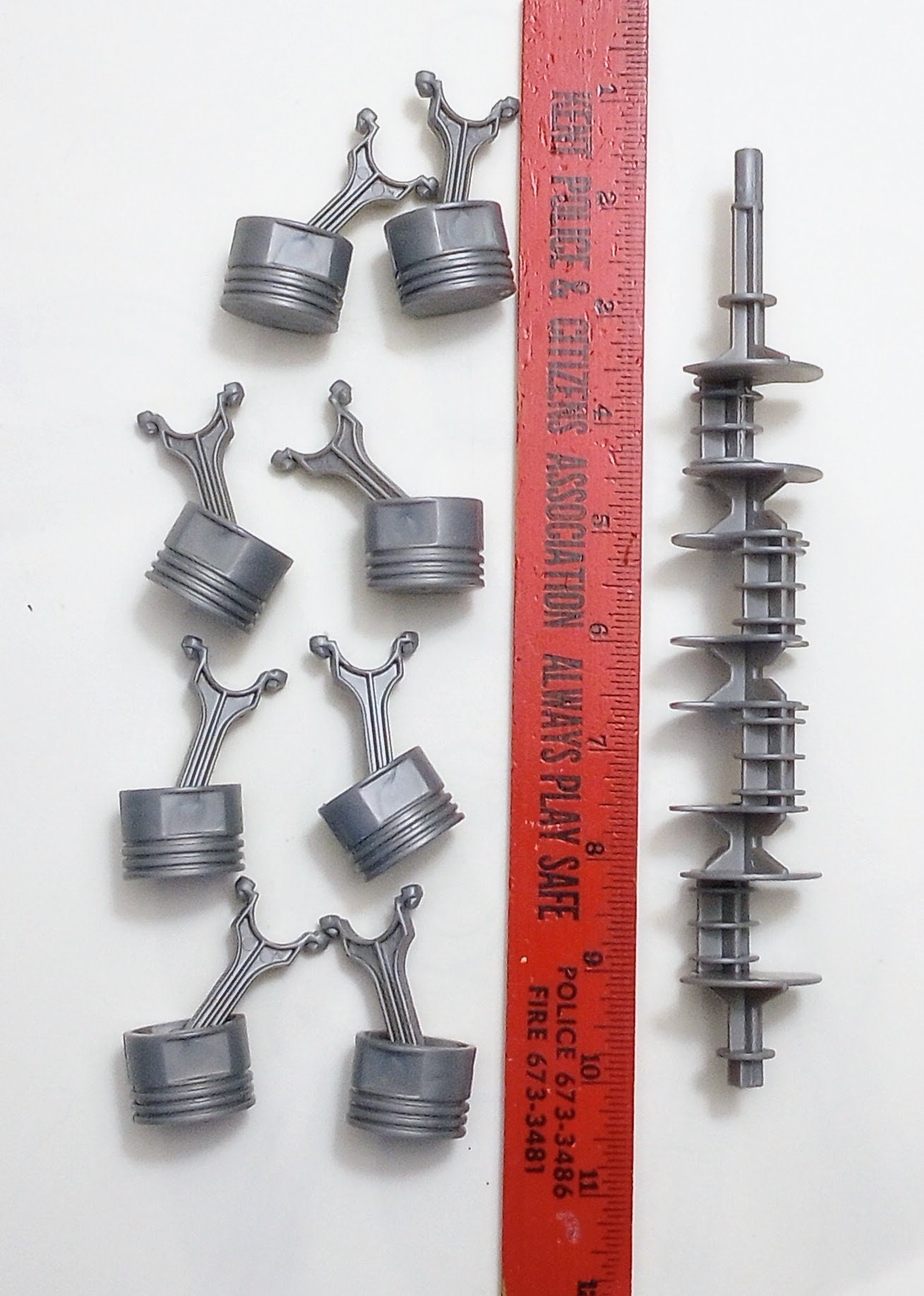 Plastic Model Parts and Sprue for Assemblage, Collage, or Kitbashing ...