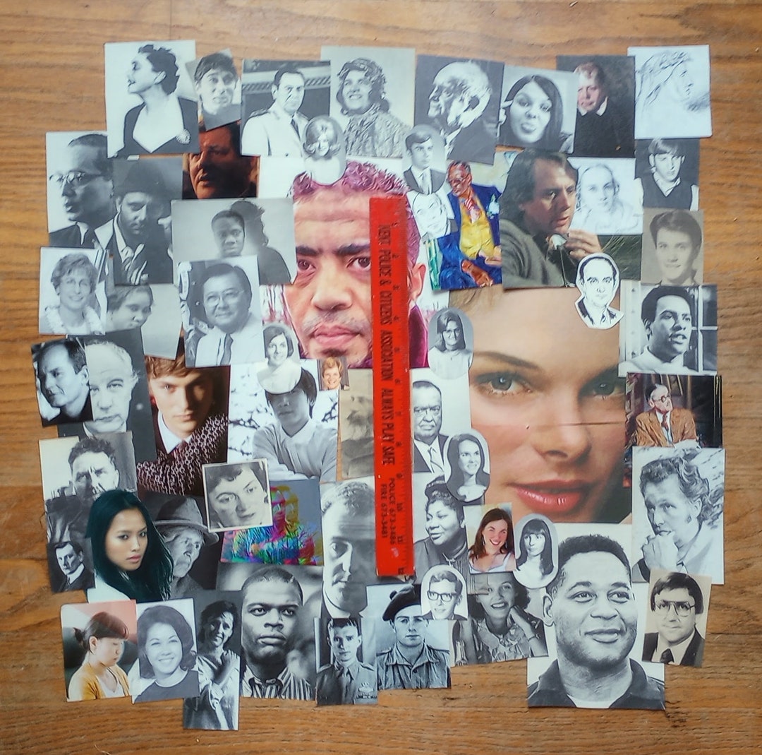 PORTRAITS #1 Collage Image Pack: 50+ Cutout Vintage Images of Faces for ...