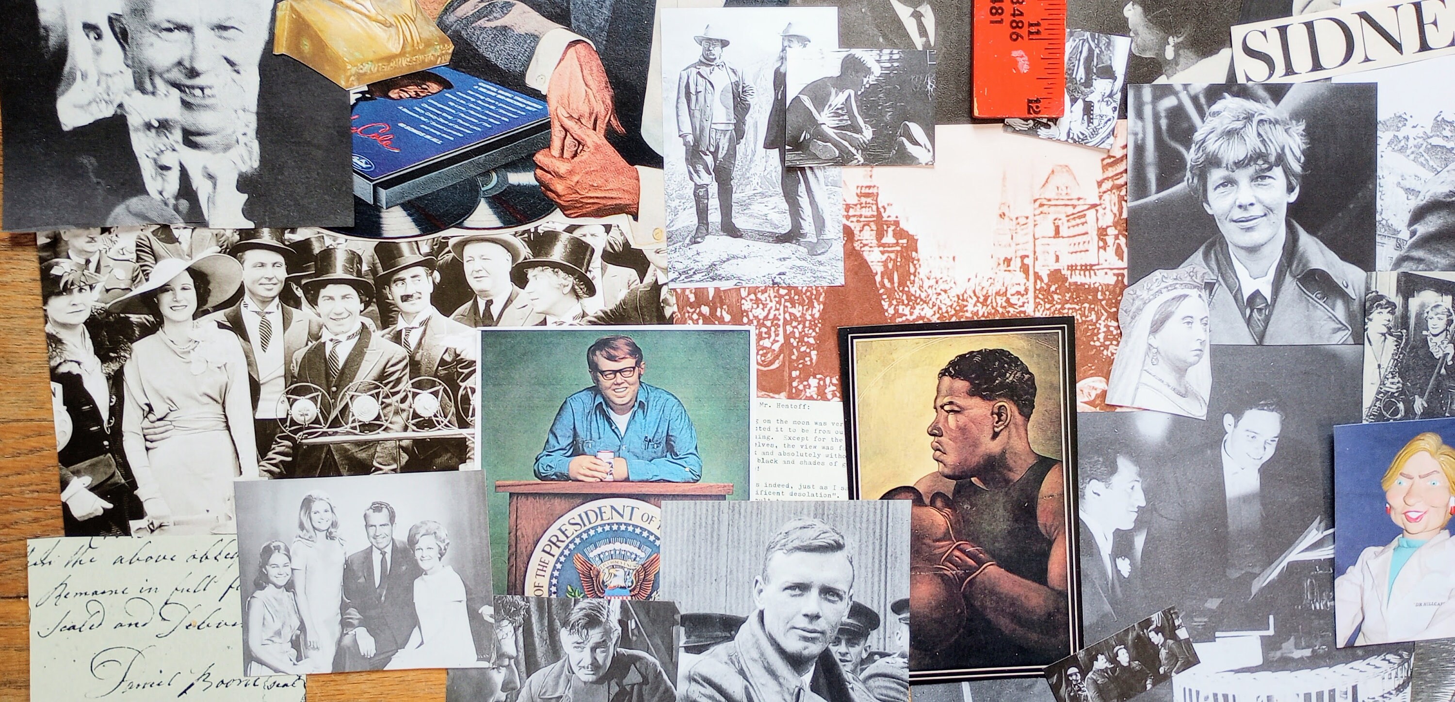 FAMOUS PEOPLE #1 Collage Image Pack: 50+ Cutout Vintage Images for ...