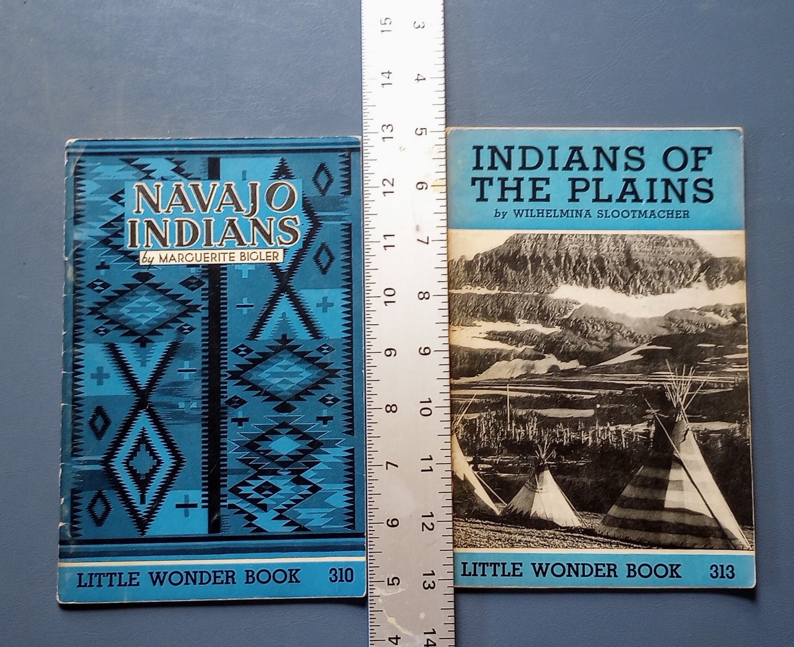 2 VINTAGE Children's "little Wonder Books" About NATIVE AMERICANS With ...