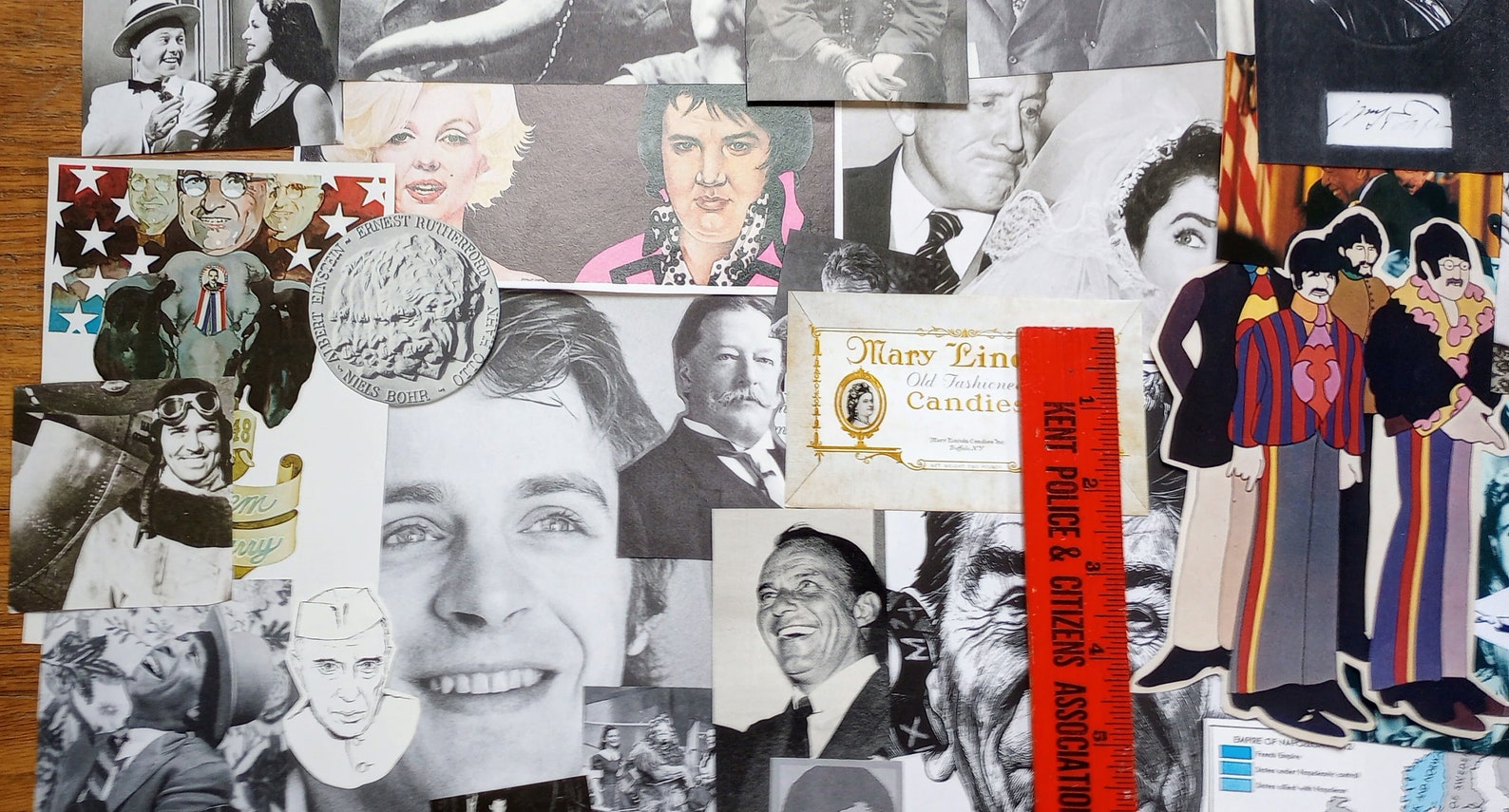 FAMOUS PEOPLE #1 Collage Image Pack: 50+ Cutout Vintage Images for ...