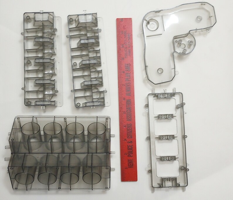 Plastic Model Parts and Sprue for Assemblage, Collage, or Kitbashing ...