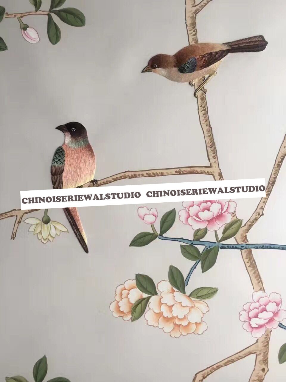 Chinoiserie Wallpapers Chinoiserie Panels Hand Painted Artworks With ...