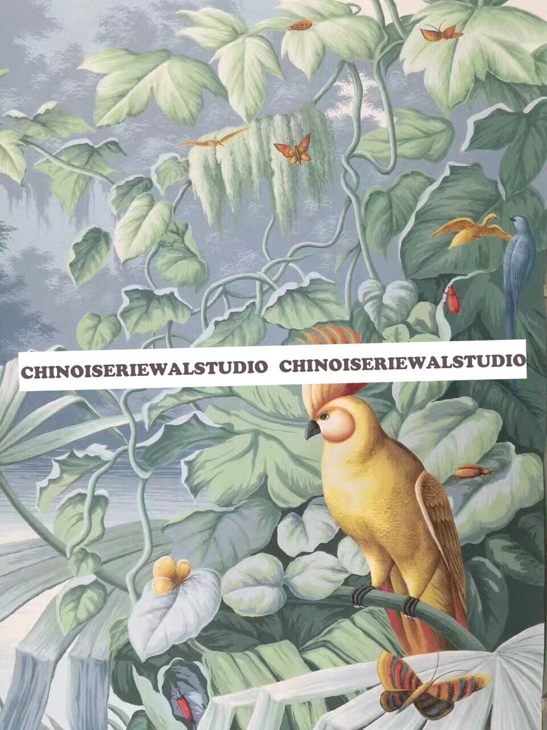 Panoramic Wallpaper Panoramic Murals Handpainted Wallpaper on Scenic ...