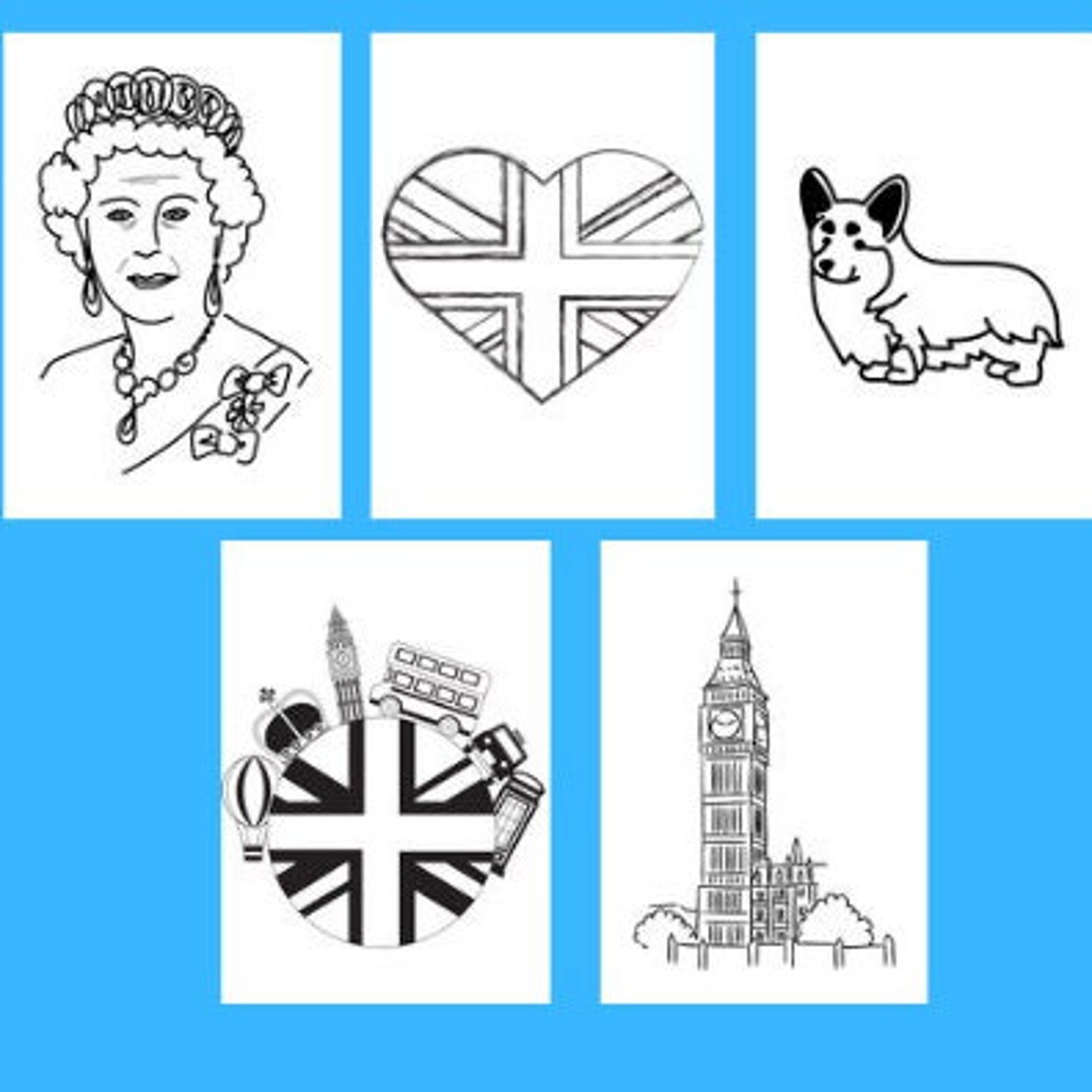 Queen Platinum Jubilee Colouring Sheets, Platinum Jubilee Celebration ...