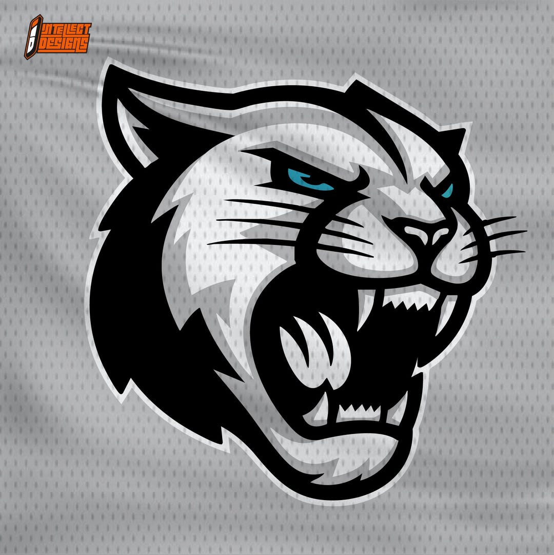 Fierce Panther Mascot Logo | Instant Download | Youth Sports, Esports ...