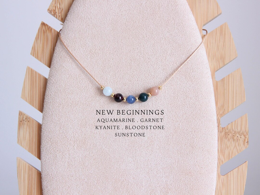 New Beginnings Necklace Fresh Start Healing Crystal Necklace New ...